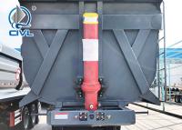 China Rear Dump Trailer End Dumping Dumper Semi Truck Trailer 50t To 70 Ton 3 Axles With HYVA Hydraulic Cylinder for sale