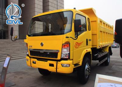 China 4x2 New Condition Light Duty Commercial Trucks / Howo Dump Truck CDW 5-10T for sale