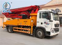 China 37 M Vertical new Cement Pump Truck 380HP Engine  Howo 37m Concrete Pump Truck for sale