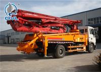 China 37 M Vertical new Cement Pump Truck 380HP Engine  Howo 37m Concrete Pump Truck for sale