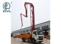 China 37 M Vertical new Cement Pump Truck 380HP Engine  Howo 37m Concrete Pump Truck for sale