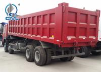 China 60 Ton 371hp EuorII Heavy Duty 8x4 Dump Truck With Front Lift HW76 Cab Howo Tipper Truck for sale
