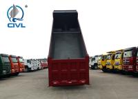 China 12TIRES EUROII Low Fuel Consumption Efficient Tipper Dump Truck 371HP 8x4 RHD for sale