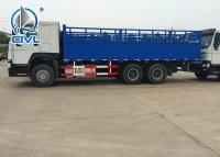China SINOTRUK HOWO A7 Heavy Cargo Truck New Sidewall fence Van Cargo Box 6X4 ZZ1257M4347N1 for sale
