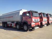 China Tanker truck stainless steel 8000-35000 liters for palm oil, caustic soda for sale