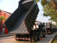 China Q235 Material Heavy Duty Dump Truck Mining Dump Truck Mining Heavy Tipper Truck With 70Tons for sale