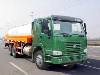 China 6 x 4  Driving 260HP Fuel Tanker Trucks With Carbon Steel Tank for sale