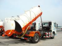 China Howo 6x4 Djibouti Market With Air Conditioner 129hp 8m³ Sewage Vacuum Truck for sale