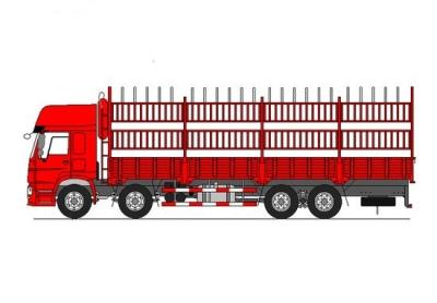 China 290 HP 8 x 4 Heavy Cargo Trucks Load 70 Ton  Manual Transmission for sale