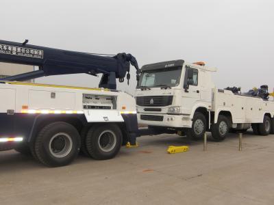 China Double Rear Axles Wrecker Tow Truck , Towing 16 Ton 6 x 4 Drving for sale