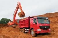 China Sinotruck HOWO Heavy Duty Dump Trucks 50T  6 x 4 Driving Overloading Capacity RHD/LHD, 10 Tires for sale