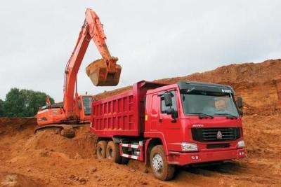 China Sinotruck HOWO Heavy Duty Dump Trucks 50T  6 x 4 Driving Overloading Capacity RHD/LHD, 10 Tires for sale