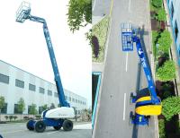 China 80Feet / 25 Meter Telescoping Boom Crane 350KG  ISO / Gost Certification for sale
