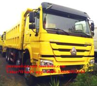 China 336/371HP Sinotruck Howo White/Red Colour Heavy Duty Dump Truck Tipper Truck Forconstruction site for sale