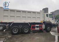 China 336/371HP Sinotruck Howo White/Red Colour Heavy Duty Dump Truck Tipper Truck Forconstruction site for sale