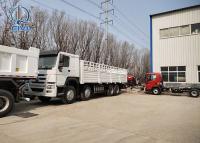 China 8 X 4  Heavy Cargo Trucks With 371 HP Engine , Heavy Duty Trucks Cargo Truck Chassis Colour Option for sale