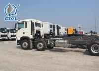 China SINOTRUK HOWO 8x4 Heavy Cargo Trucks / Diesel Box Stake Truck , STRONGEST TRACTOR for sale