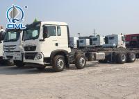 China SINOTRUK HOWO 8x4 Heavy Cargo Trucks / Diesel Box Stake Truck , STRONGEST TRACTOR for sale
