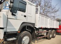 China 10 Tires SINOTRUK HOWO Cargo Truck Euro 2 LHD 6X4 336HP HW76 Cabin Sidewall Cargo Truck for sale