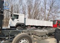 China 10 Tires SINOTRUK HOWO Cargo Truck Euro 2 LHD 6X4 336HP HW76 Cabin Sidewall Cargo Truck for sale