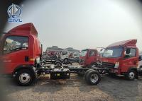 China Hw76 Cabin Mobile Light Duty Commercial Trucks Fence Cargo Truck Colour white /red for sale