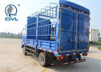 China Flatbed Light Duty Trucks /Fence Light Cargo Truck   Extended Cab  Lorry Truck 140hp Engine for sale