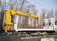 China HOWO 6X4 Cargo Truck With 10 Tons Straight Boom Truck Mounted Crane  Truck Crane Colour Option for sale