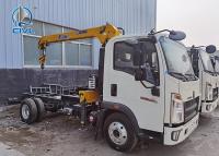 China 2-5 Tons Light Cargo Truck Mounted Crane tank capacity 120L for sale