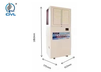 China Side Outlet Evaporative Cooling Air Conditioner For Workshop 7.5 kw for sale