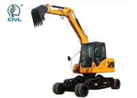 China X9 Breaker Wheel Crawler Excavator And Clamp Yellow Colour for sale