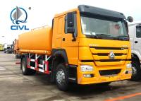 China 12000L Manual Water Truck With Sinotruk 4x2 Chassis With Front Spray And Rear Spread  Sprinkler for sale