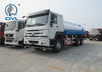 China 16000L Potable Water Truck With Front Spray And Rear Spread Sprinkler 6x4 for sale