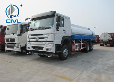 China 16000L Potable Water Truck With Front Spray And Rear Spread Sprinkler 6x4 for sale