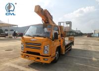 China 18m Telescopic Van With Basket Aerial Work Vehicle 4x2 Truck Chassis for sale