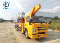 China 18m Telescopic Van With Basket Aerial Work Vehicle 4x2 Truck Chassis for sale