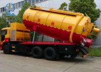 China 6x4 16m3 Cleaning Sewage Suction Truck Rustproof for sale
