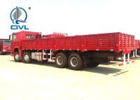 China 371HP 8 X 4 Heavy Haulage Trucks Energy Saving Euro II Engine new Heavy Cargo Truck Lorry Truck for sale