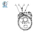 China Sinotruk Howo Gear Box Transmission HW19710T Clutch Control Components (Pull-type) （AC22100000501） for sale