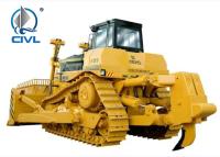 China 420HP Yellow Hydraulic Shantui Bulldozer SD42, Operation Weight 53T With Cummins Engine, ROPS Cabin, Ripper for sale
