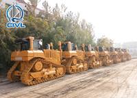 China 420HP Yellow Hydraulic Shantui Bulldozer SD42, Operation Weight 53T With Cummins Engine, ROPS Cabin, Ripper for sale