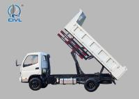 China Light Dump Truck new Foton Forland 3-4tons Rhd 4x2 Dumper white colour tipper truck for sale