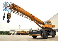 China Rough Telescopic Boom Crane Vehicle Crane All Terrain 25t New Off-Road Tire Crane Rt25 190HP Engine for sale