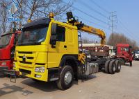 China Total Lifting 12T Capacity Truck Mounted Crane Straight Boom crane with for sale