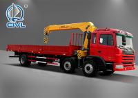 China Total Lifting 12T Capacity Truck Mounted Crane Straight Boom crane with for sale