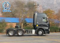 China Double Sleepers International Tractor Truck SINOTRUK HOWO A7 LHD 6X4 Euro2 420HP ZZ4257V3247N1B for sale