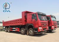 China Front lifting 371HP Heavy Duty Dump Truck 8X4 LHD 50tons 20-30CBM ZZ3317N3567W for sale