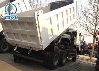 China LHD 6X4 SINOTRUK HOWO Tipper Dump Truck Euro 2 336HP Engine HYVA Middle Lifting for sale