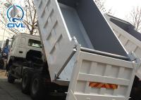 China LHD 6X4 SINOTRUK HOWO Tipper Dump Truck Euro 2 336HP Engine HYVA Middle Lifting for sale