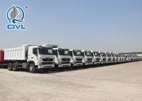 China LHD 6X4 SINOTRUK HOWO Tipper Dump Truck Euro 2 336HP Engine HYVA Middle Lifting for sale