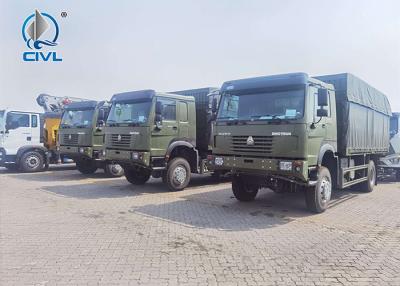China SINOTRUK HOWO Heavy Cargo Trucks 290HP  WD615. 92C engine 4x4 ZZ2167M4327C1 for sale